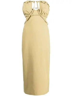Jacquemus Strapless Cut-out Detailing Dress
