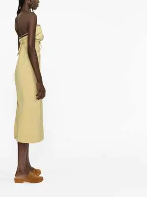 Jacquemus Strapless Cut-out Detailing Dress