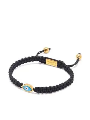 NIALAYA JEWELRY Evil Eye Bracelet - Black