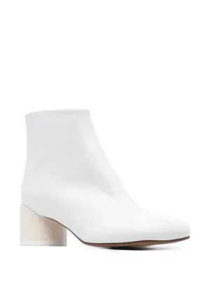 MAISON MARGIELA Anatomic 45mm Ankle Boots - White