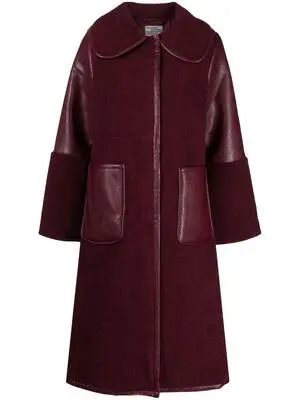Baum Und Pferdgarten Dory Faux-shearling Panelled Coat