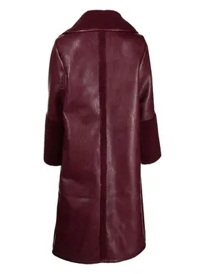 Baum Und Pferdgarten Dory Faux-shearling Panelled Coat