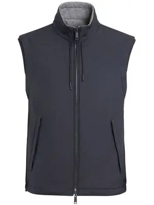 Zegna Reversible Vests For Men