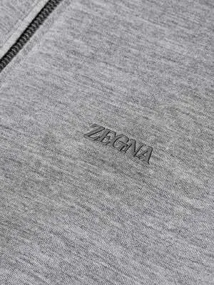 Zegna Reversible Zip-up Vest - Blue