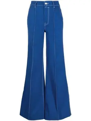 Zimmermann High-waisted Flared Jeans - Blue