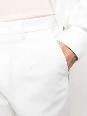Dolce & Gabbana Logo-tag Tailored Trousers - White