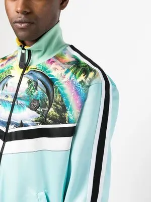 Philipp Plein Hawaii Printed Tracksuit