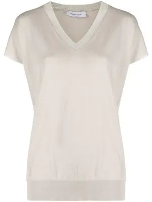 Fabiana Filippi Metallic T-shirts For Women