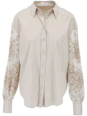 Brunello Cucinelli Embroidered-sleeve Shirt