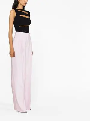 Alexander McQueen High-waisted Pleated Trousers