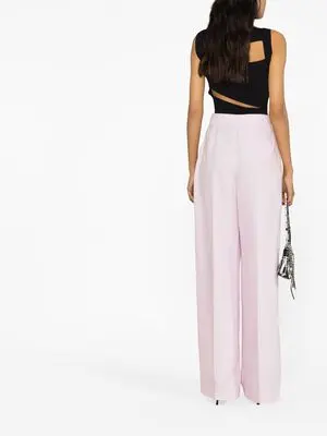 Alexander McQueen High-waisted Pleated Trousers