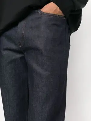 A.p.c. Martin Mid-rise Straight-leg Jeans - Blue