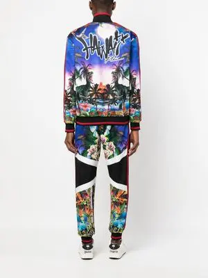 Philipp Plein Graphic-print Track Pants