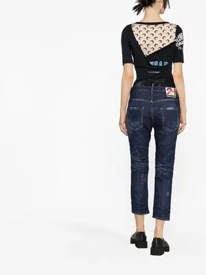 Dsquared2 Low-rise Cropped Jeans