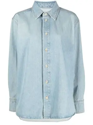 LOULOU STUDIO Light Wash Deni Shirt