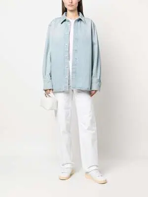 LOULOU STUDIO Light Wash Deni Shirt