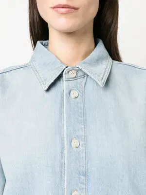 LOULOU STUDIO Light Wash Deni Shirt