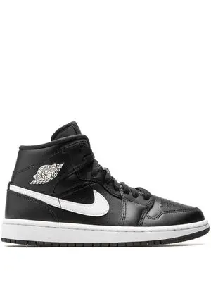 JORDAN Air 1 Mid Sneakers - Black