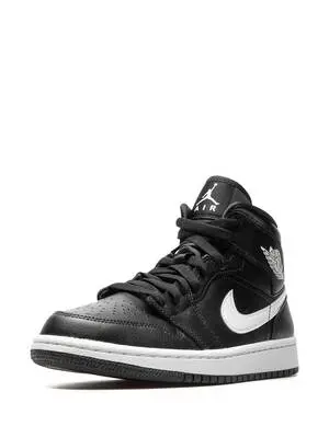JORDAN Air 1 Mid Sneakers - Black