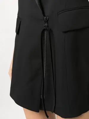 Gauge81 Wool Blend Halterneck Mini Dress