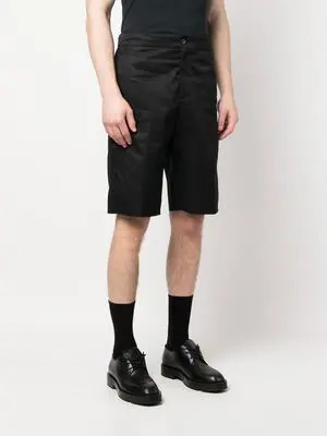 Alexander McQueen Panelled Straight-leg Shorts