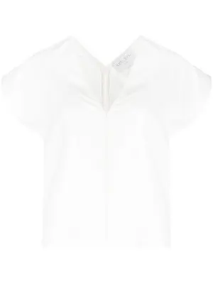 FORTE_FORTE Side Slit Detail Blouse