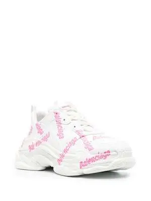 Balenciaga Triple S Logo-print Sneakers