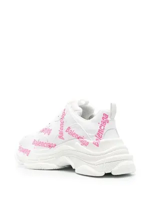 Balenciaga Triple S Logo-print Sneakers