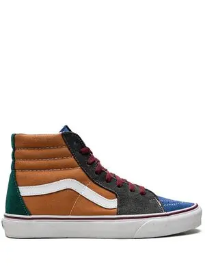 VANS Sk8-hi Color-block Sneakers - Orange