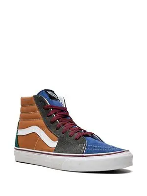 VANS Sk8-hi Color-block Sneakers - Orange