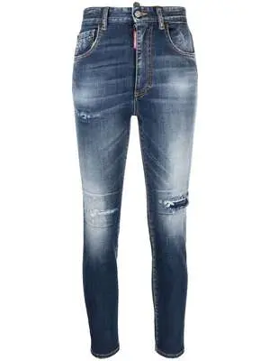 Dsquared2 Twiggy Cropped Jeans