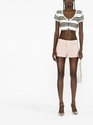 TOM FORD Button-fastening Denim Shorts
