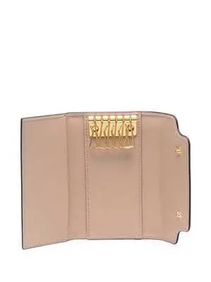 Marni Two-tone Leather Keyholder - Neutrals