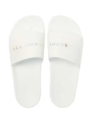 GIUSEPPE ZANOTTI Brett Slides - White