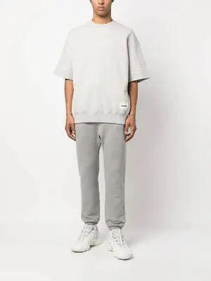 JIL SANDER Short-sleeve Cotton Sweatshirt