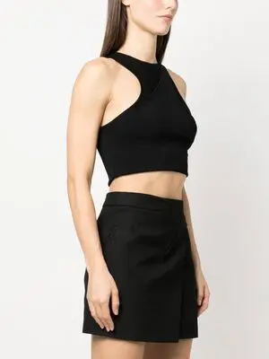 Gauge81 Fine-knit Cropped Top