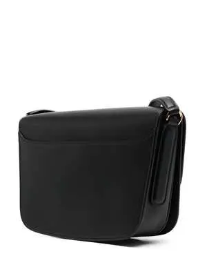 FERRAGAMO Gancini Leather Shoulder Bag