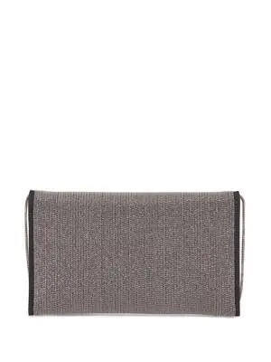 Brunello Cucinelli Ball-chain Embellished Chain Wallet