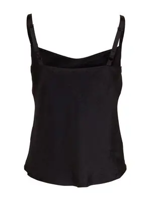 Vince Cowl-neck Cami Top - Black