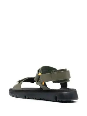 Camper Oruga Touch-strap Sandals - Green