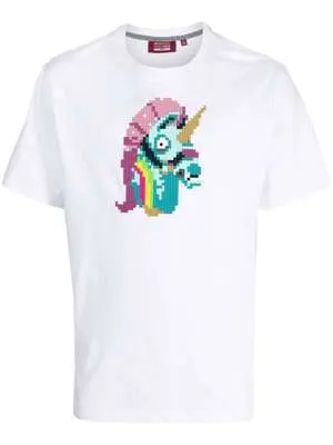 MOSTLY HEARD RARELY SEEN Unicorn Short-sleeved T-shirt - White