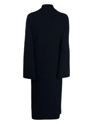 ONEFIFTEEN Ribbed-knit Roll Neck Dress