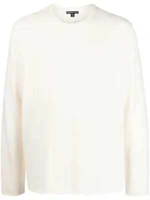 JAMES PERSE Grateful Dead Intarsia Knit Cashmere Jumper - Neutrals