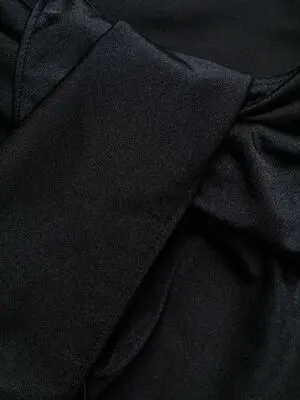 Coperni Twisted Cut-out Bodysuit - Black