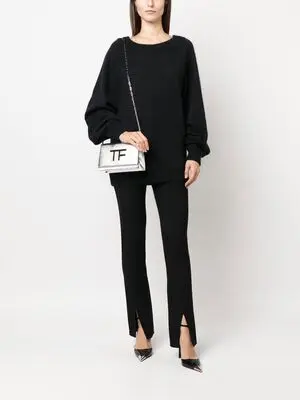 TOM FORD Ribbed-knit Round Neck Jumper