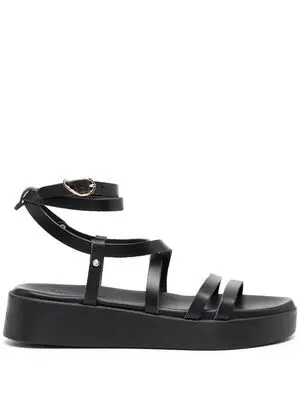 ANCIENT GREEK SANDALS 40mm Aristea Strappy Sandals - Black