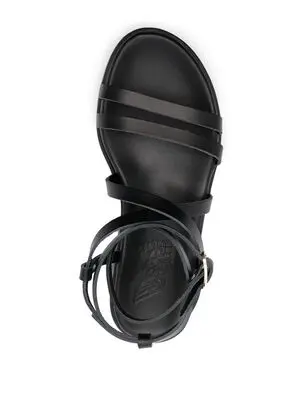 ANCIENT GREEK SANDALS 40mm Aristea Strappy Sandals - Black