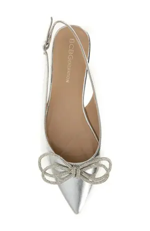 Bcbgmaxazria Kristin Rhinestone Slingback Mules