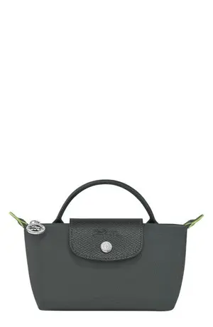 Longchamp Le Pliage Recycled Canvas Cosmetics Case - Graphite