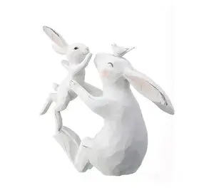 VALERIE PARR HILL Bunny Tossing Baby 9' Valerie - One-color